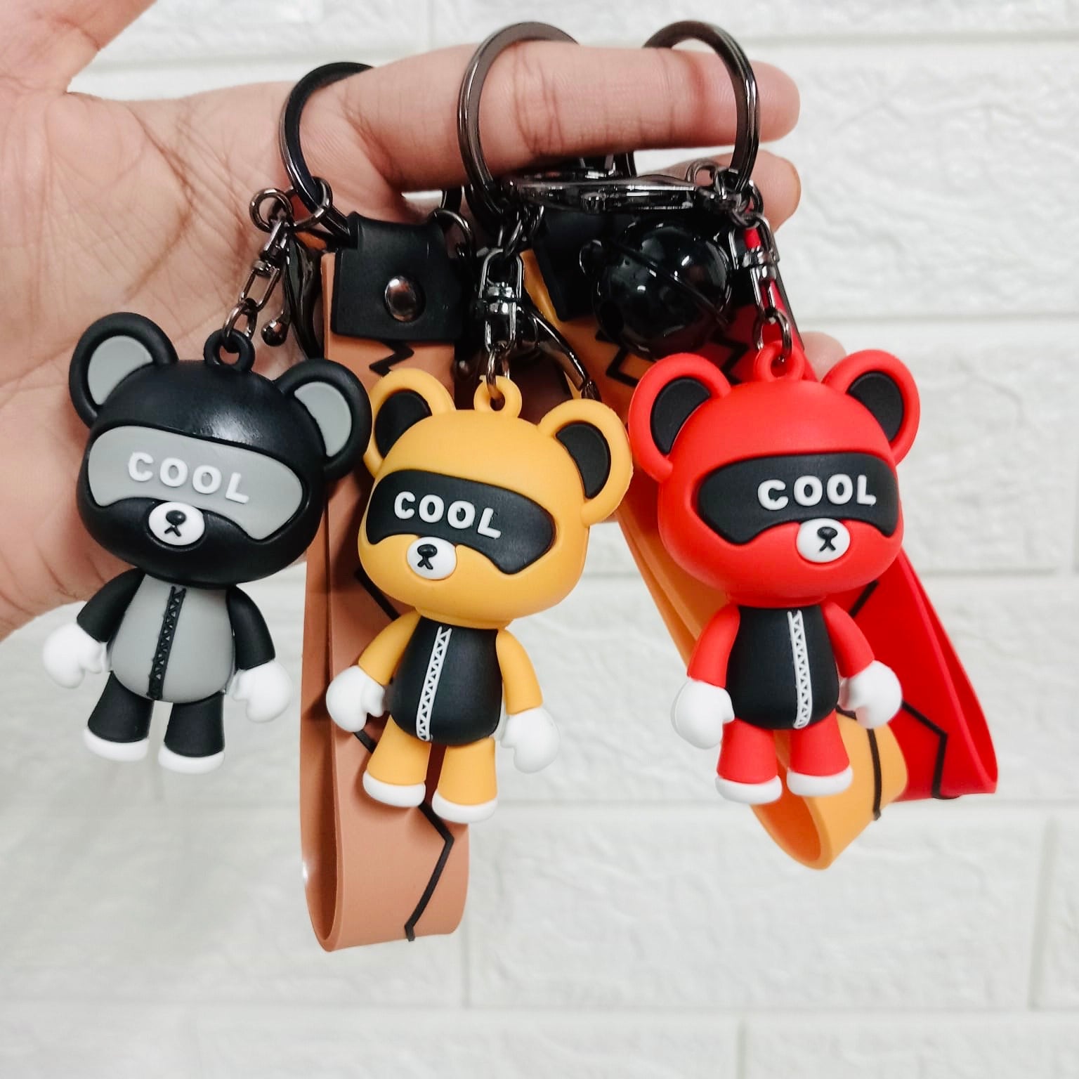 Cool Bear Keychain - Cute And Quirky Kawaii Keychains In India – Kawaii ...