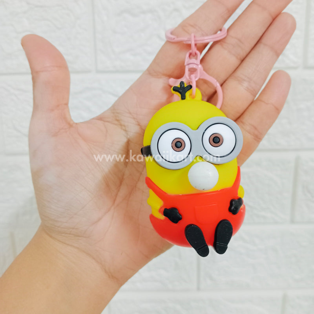 Minions Bubble Gum Pop Out Keychain - Fun And Quirky Toy Keychains ...