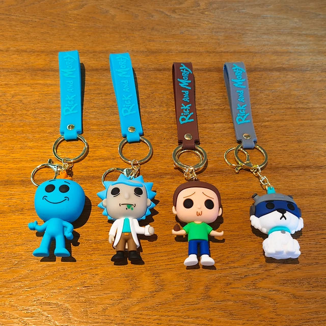 Ricky And Morty POP Style Keychain - Keychains Available In India ...