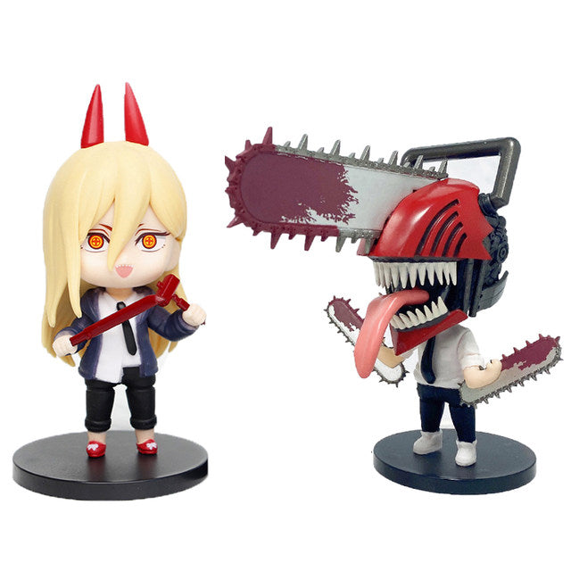 Chainsaw Man Chibi Figures Set - Chainsaw Man Merchandise In India ...